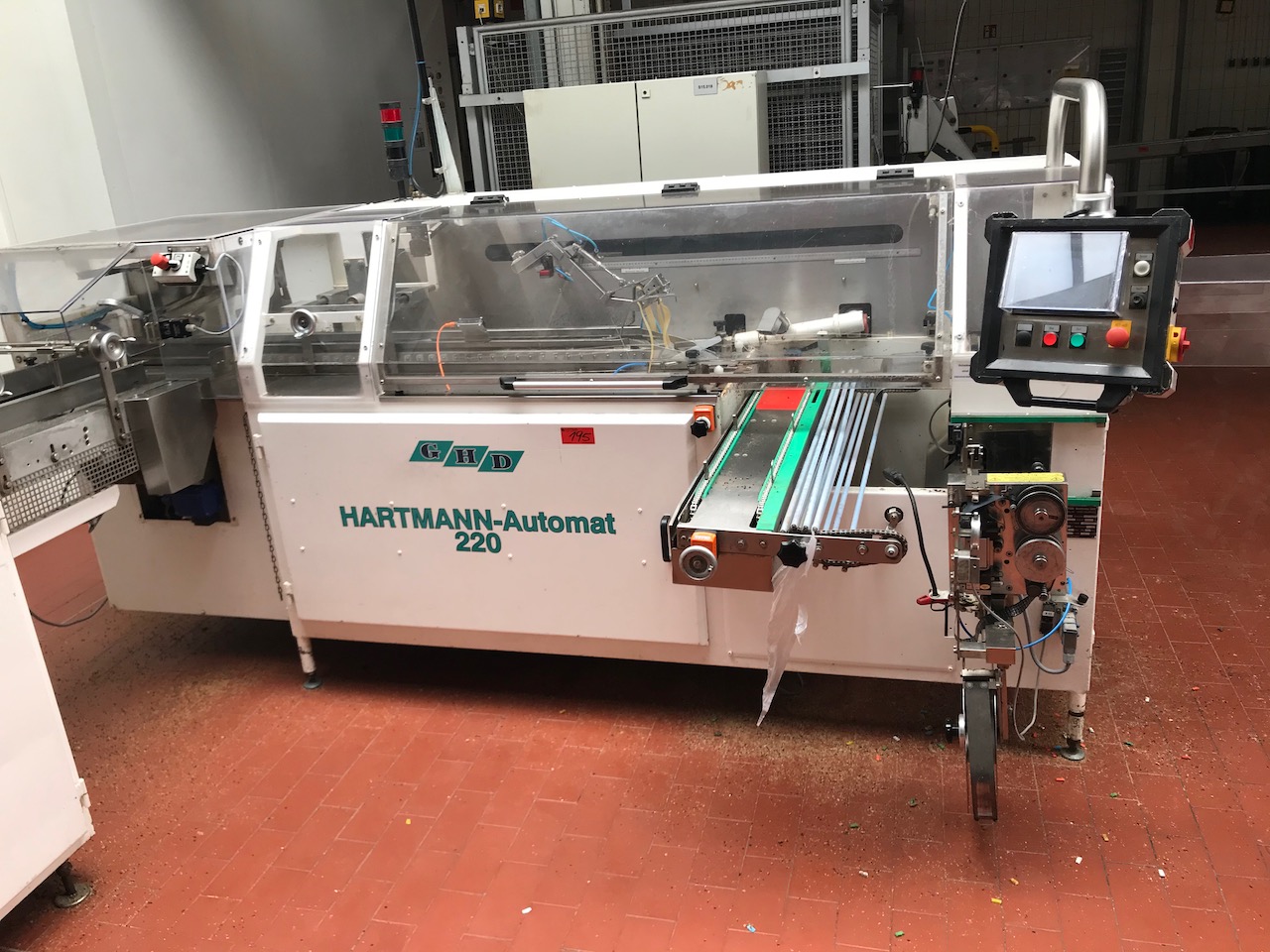 Hartmann Slicer SL30 mit Automat GBK 220 Verpackungsmaschine | Euro-Back