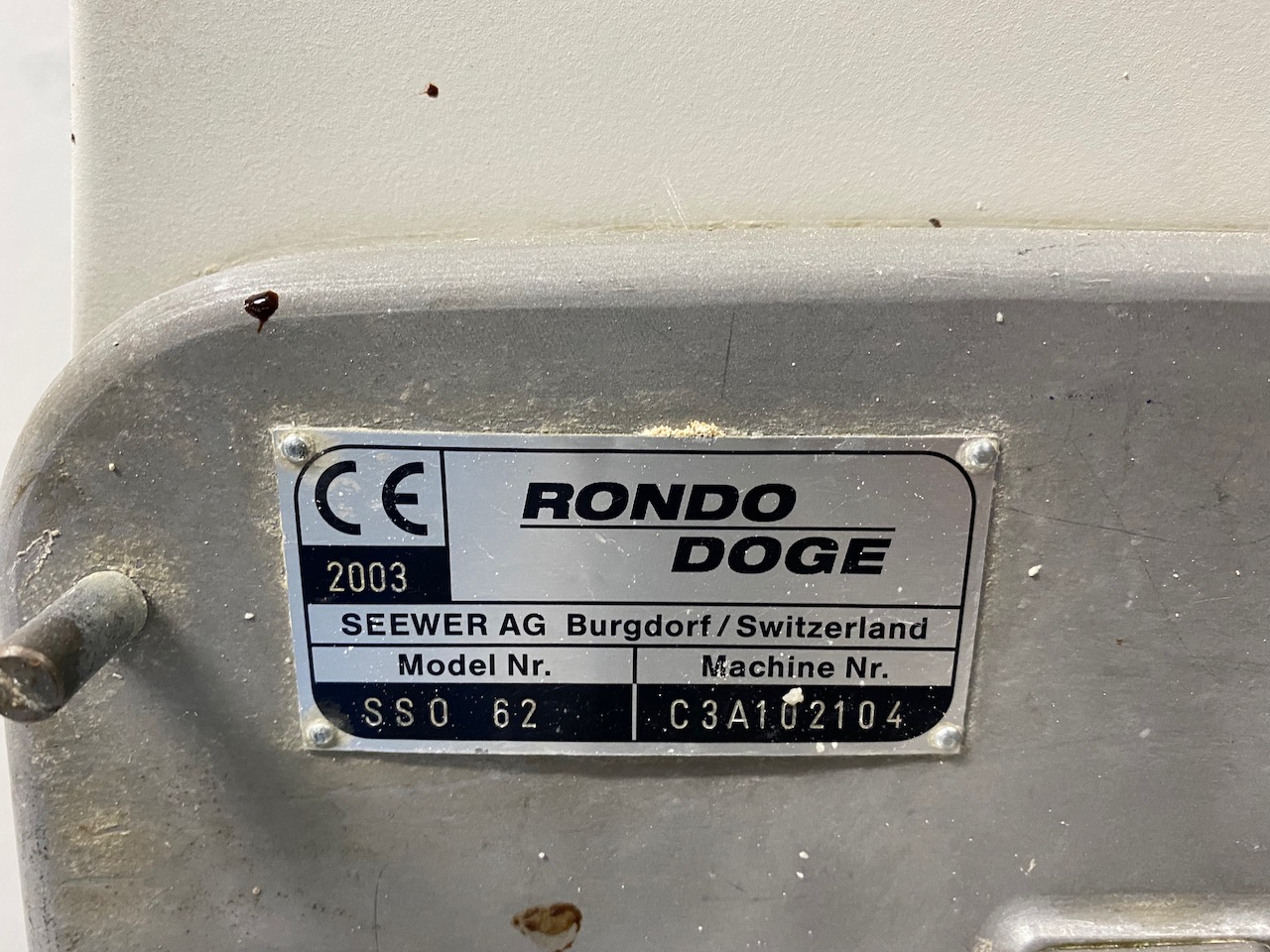 Seewer Rondo Ausrollmaschine SSO 62 | Euro-Back